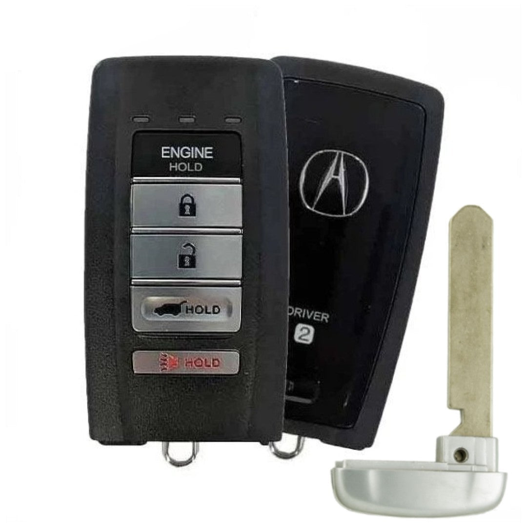 Acura 5-Button Smart Key KR580399900, 72147-TZ6-A81 — Noble Key Supply